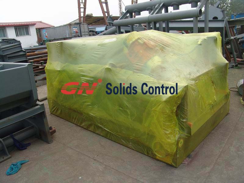 2 Sets High G Drier 4 Panel Shale Shaker with Tank to Dubai - GN Solids ...