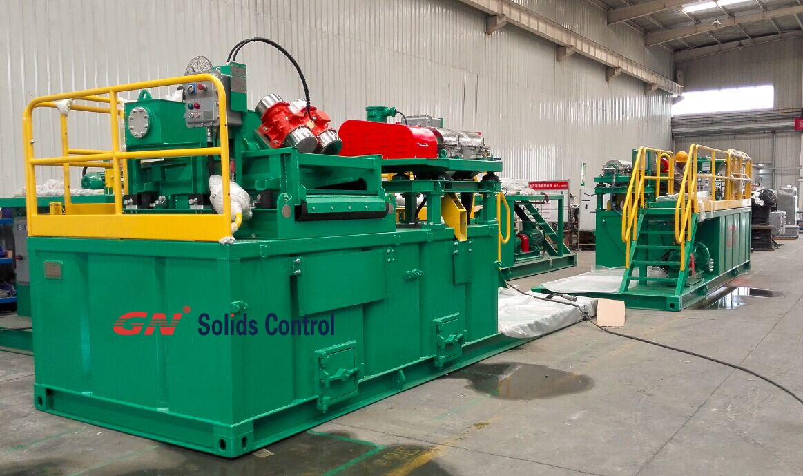 2 Sets Solids Removal Unit for drilling mud to South America - GN ...